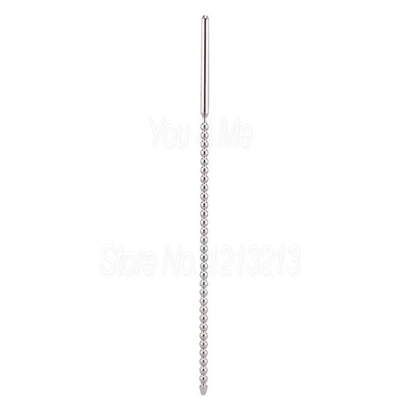 NEW Beaded Urethral Dilator Penis Plug Insert Sounding Rods Stainless ...